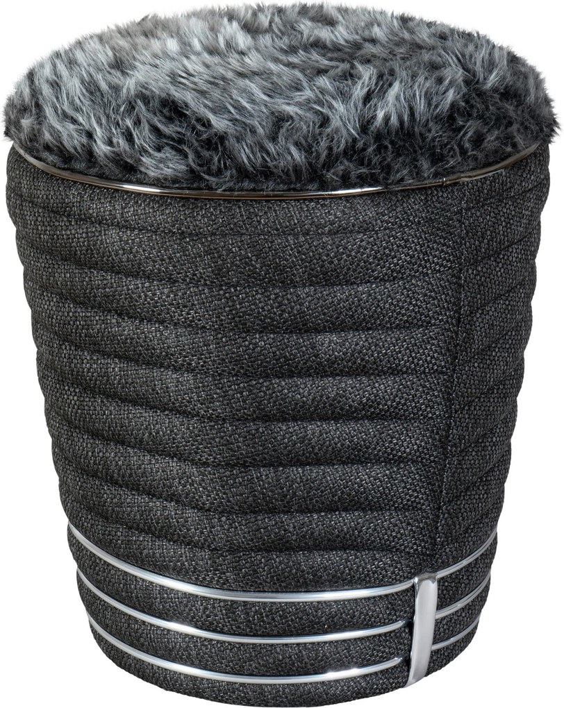 XXXLutz TABURET, textil, 42/50 cm MID.YOU - Taburety - 005937039123