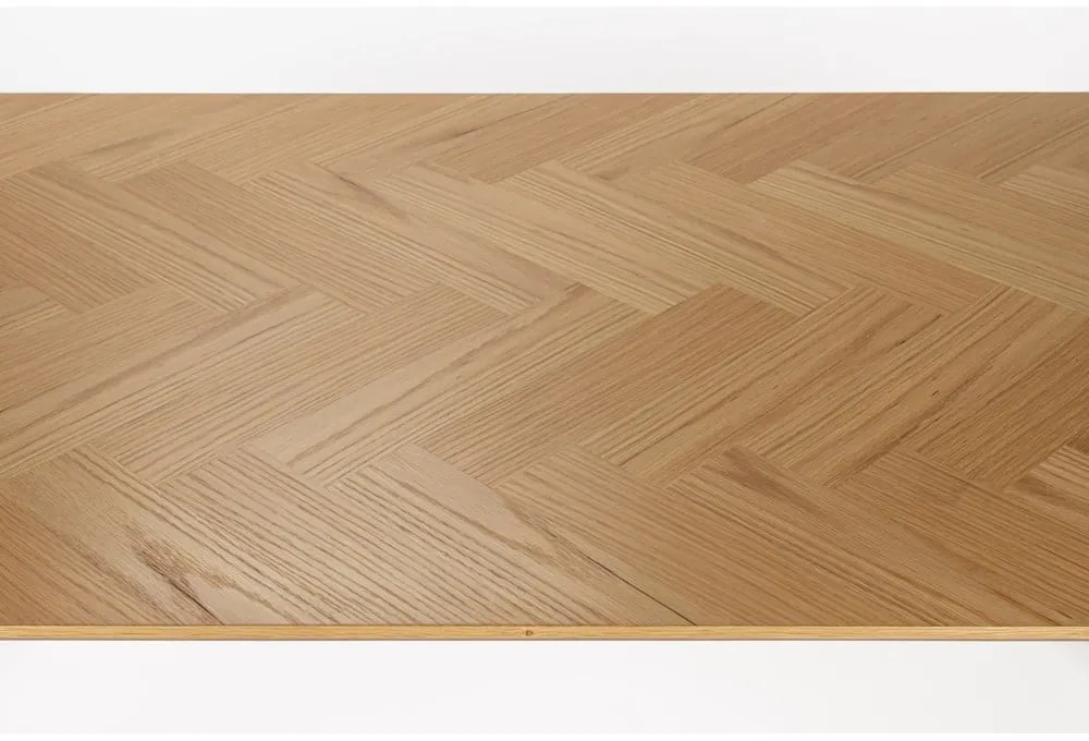Jídelní stůl v dekoru dubu 90x180 cm Fabio – White Label