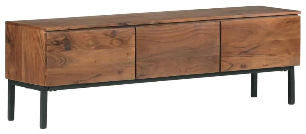 323401 vidaXL TV stolek 120 x 30 x 37 cm masivní akáciové dřevo