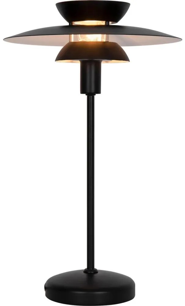 Nordlux - Stolní lampa CARMEN 1xE14/25W/230V černá