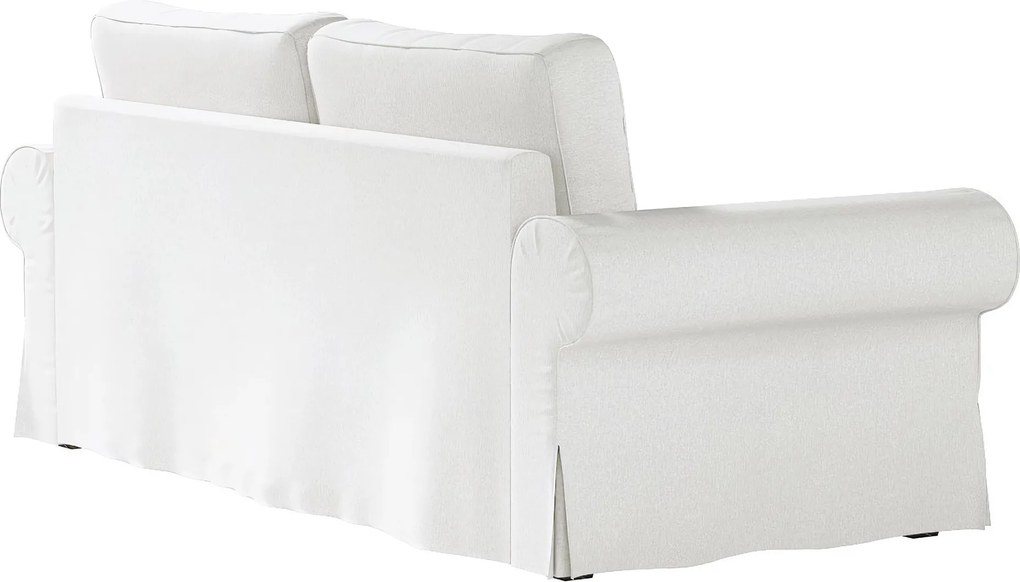 Potah na pohovku IKEA Backabro, 3-místná, rozkládací barva krémová látka pletený vzor