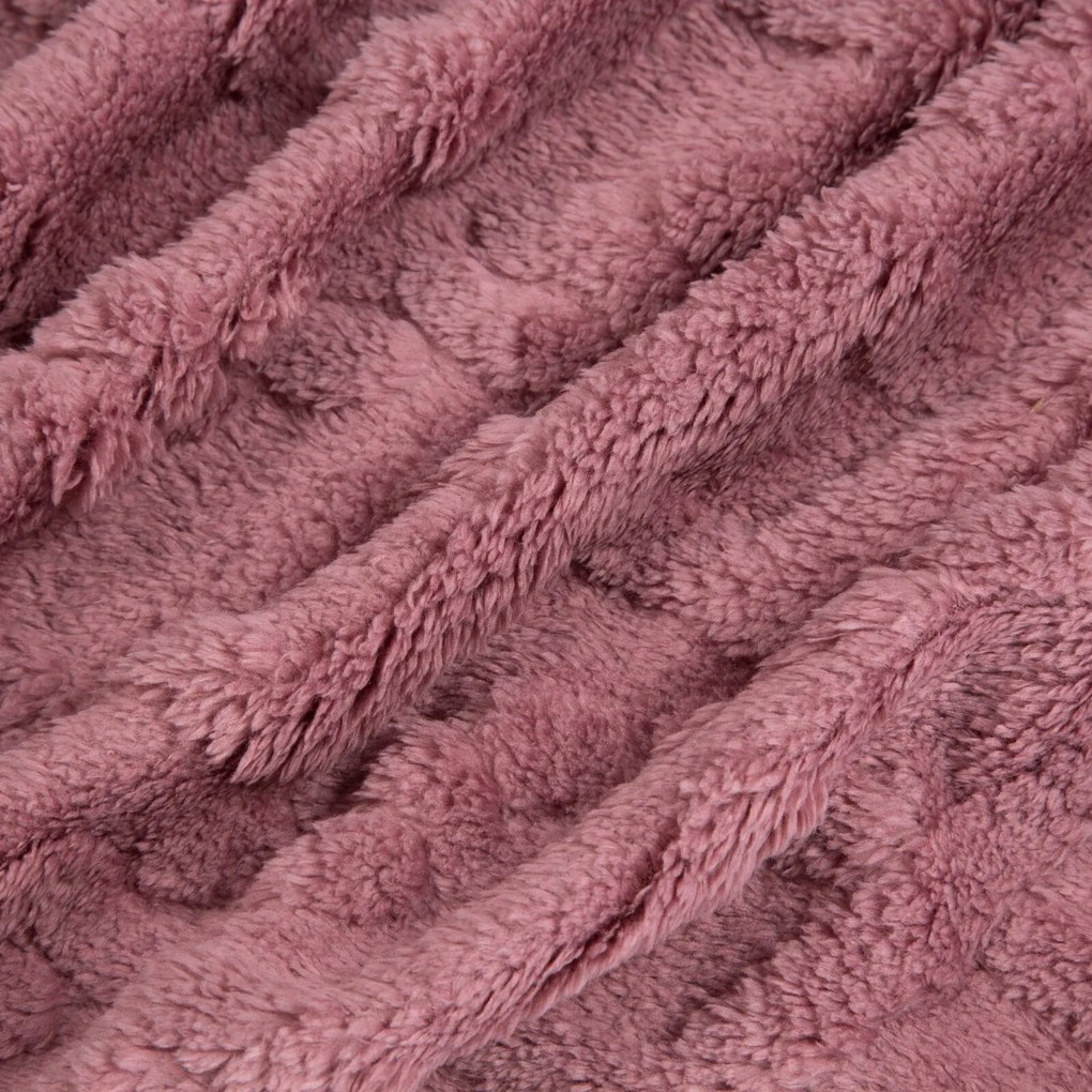 DEKA BRAID 150X200 CM PUDROVÁ