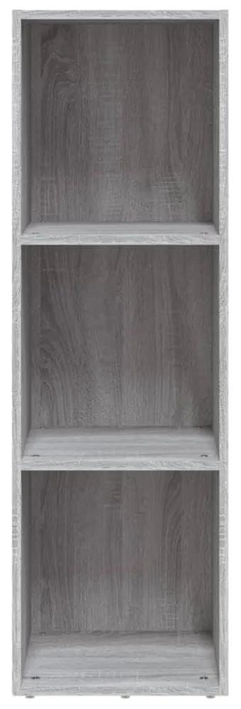 Petromila Knihovna / TV skříňka šedá sonoma 36x30x114 cm kompozitní dřevo