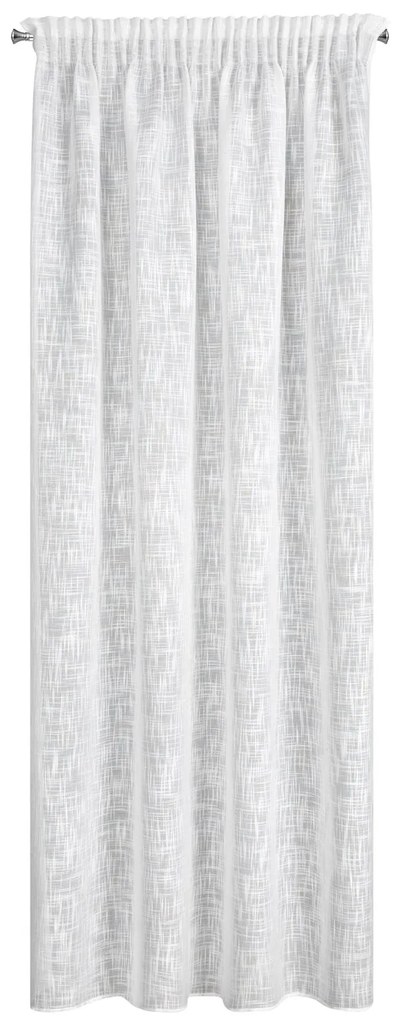 ZATEMŇOVACÍ ZÁVĚS NA PÁSCE LIREN 140X250 CM BÍLÁ