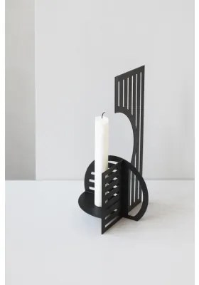 Kovový svícen Dash Candlestick 26 cm Kristina Dam Studio