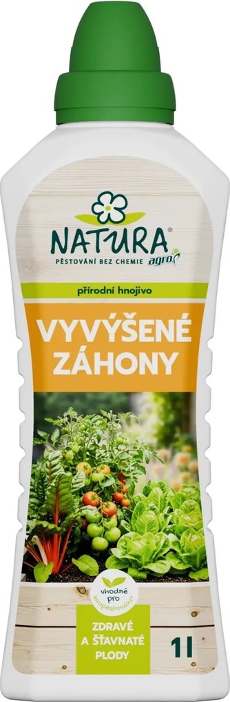 NATURA Přírodní kapalné hnojivo na vyvýšené záhony 1 l