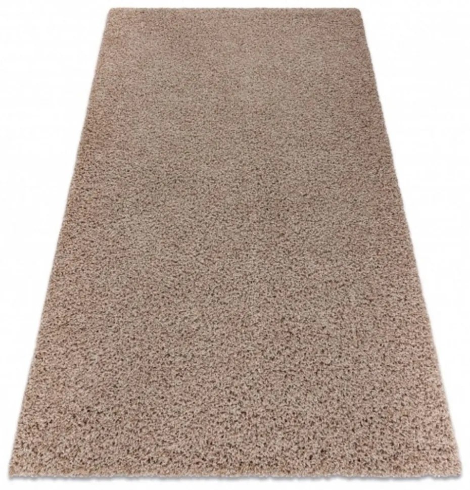 Kusový koberec Shaggy Sofia béžový 80x150cm