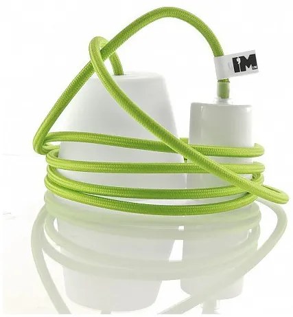 Silikon 1-závěsná žárovka, green/white IMINDESIGN