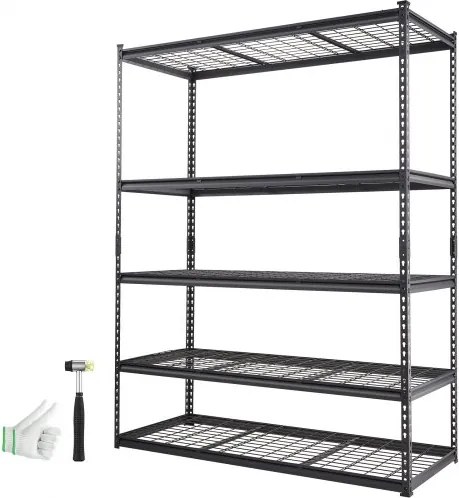 Úložná policová jednotka, 5-ti úrovňová nastavitelná, kapacita 907,2 kg – 4AV0