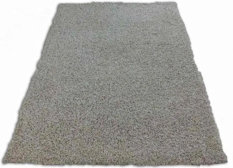 Kusový koberec Shaggy vlas 50 mm béžový 2, Velikosti 120x170cm