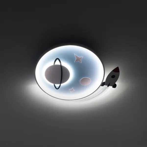 Brilagi -LED Dětské stropní svítidlo STARSHIP LED/64W/230V 3000/4500K modrá