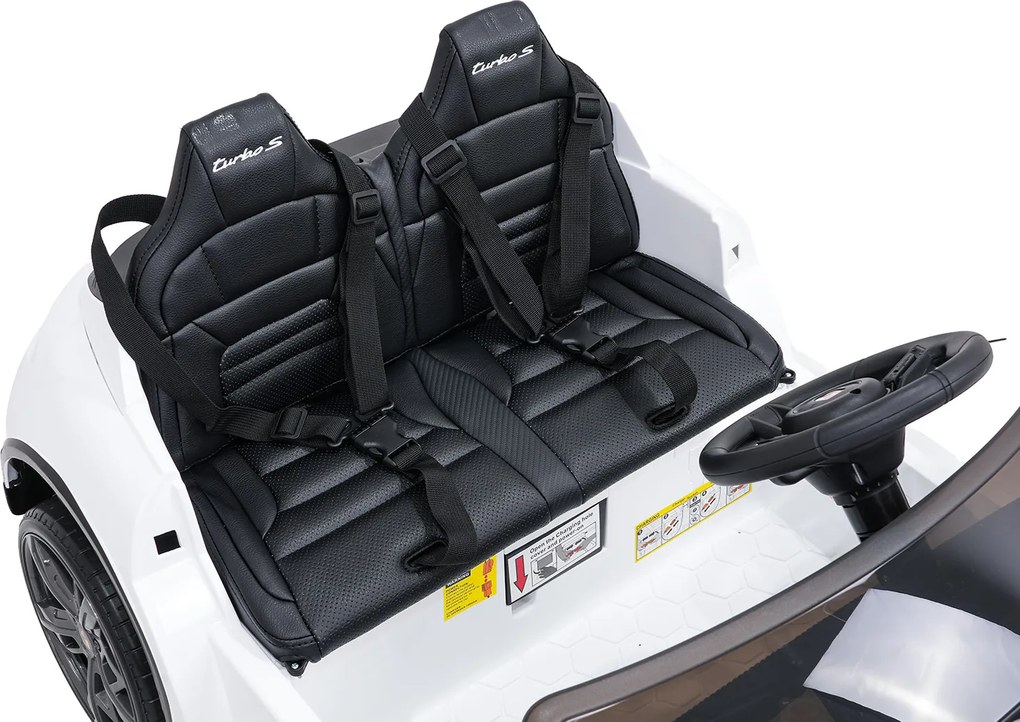 Ramiz Porsche Taycan Turbo S bílé autíčko