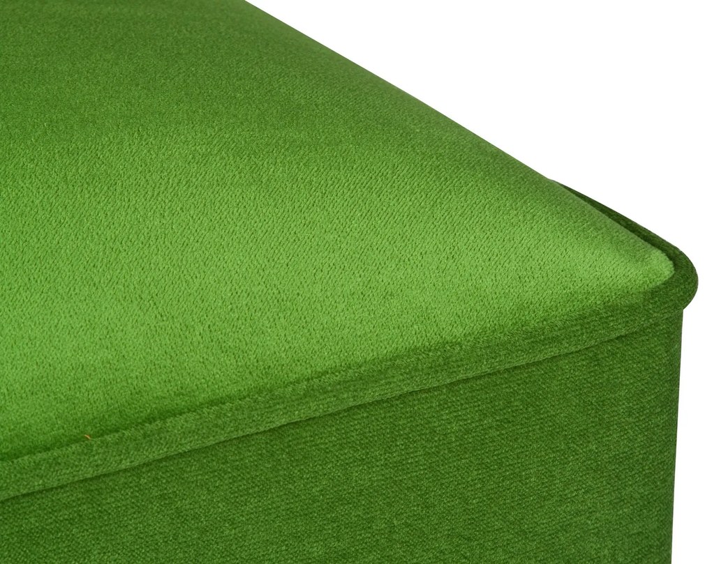 Atelier del Sofa Taburet New Bern - Green, Zelená