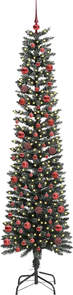 Umělý vánoční stromeček Zelená 210 cm PVC, plast a ocel 3395952