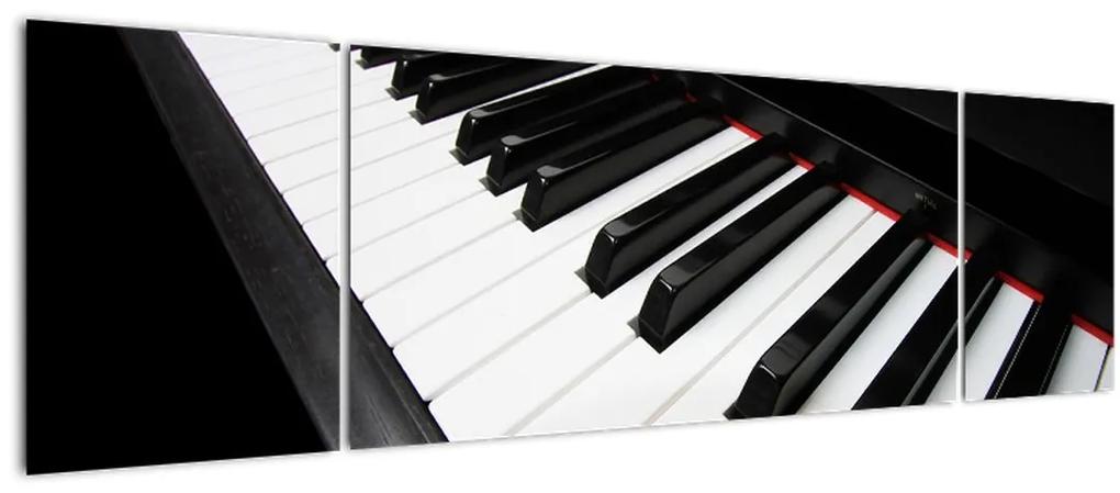 Obraz kláves piána (170x50 cm)