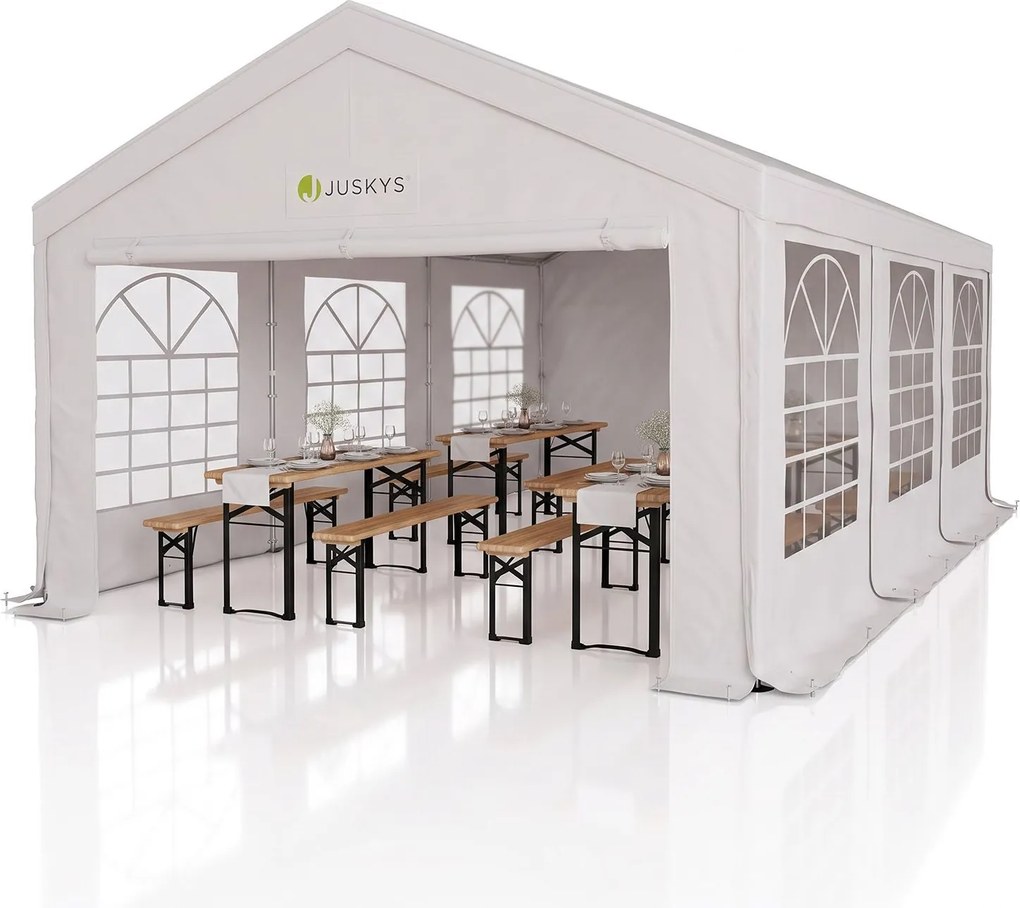 Juskys Zahradní párty stan Gala Velikost: 4 × 6 m