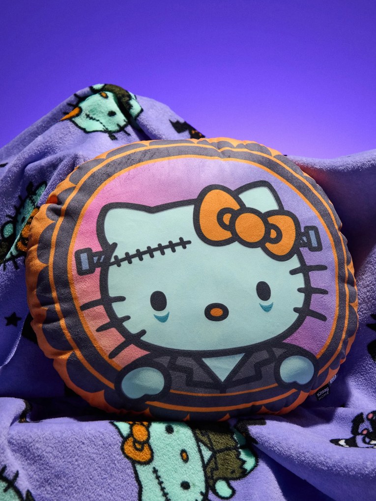 Sinsay - Kulatý svítící polštář Hello Kitty - vícebarevná