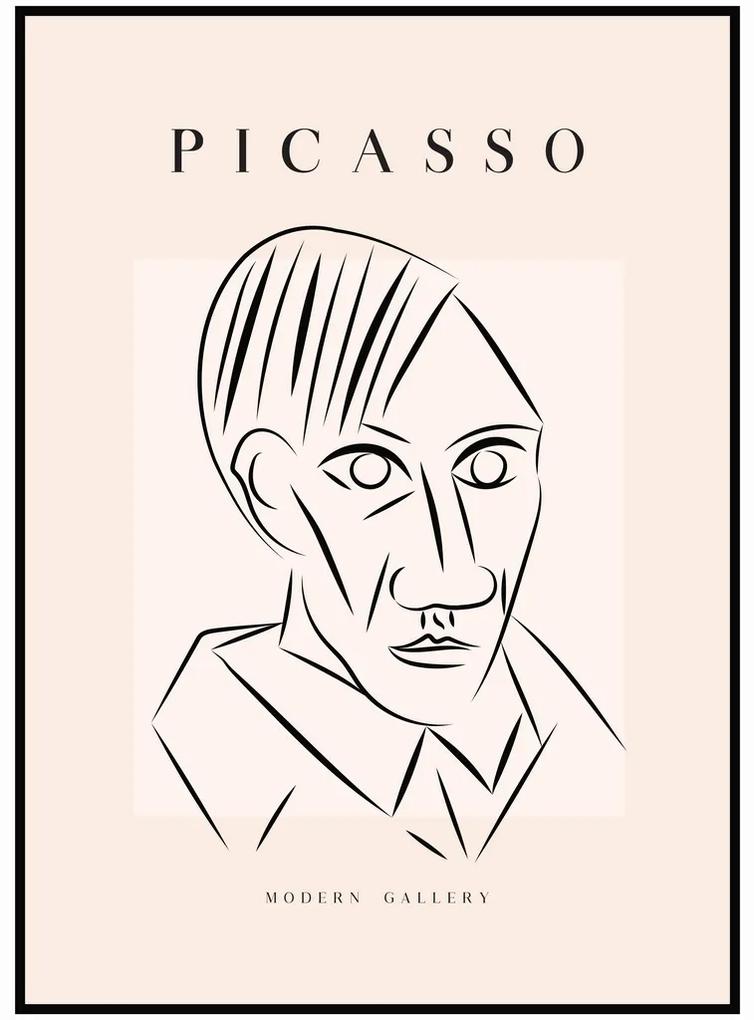 Pablo Picasso - Autoportrét 50 x 70 cm