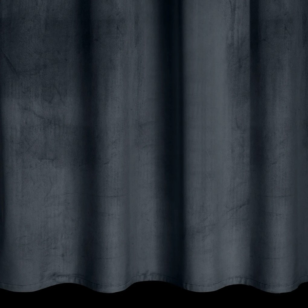 ZATEMŇOVACÍ ZÁVĚS NA KROUŽCÍCH ANTARA 140X270 CM GRAFITOVÁ
