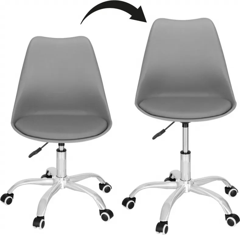 Kancelářská židle ergonomická SPRINGOS HF0022 šedá
