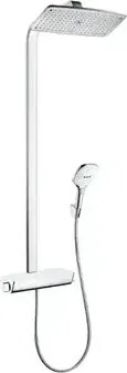 Hansgrohe Raindance Select E - Sprchový set s termostatem | 36 cm | bí