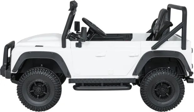Elektrické autíčko Land Rover Defender 110 SVX bílé