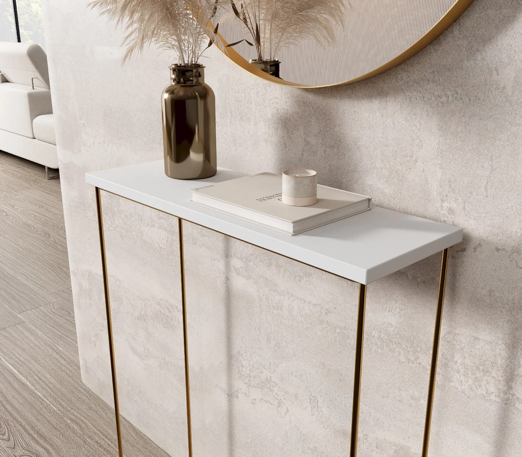 ADRK Furniture Konzole Sili ADRK-CT-SIL-G-W