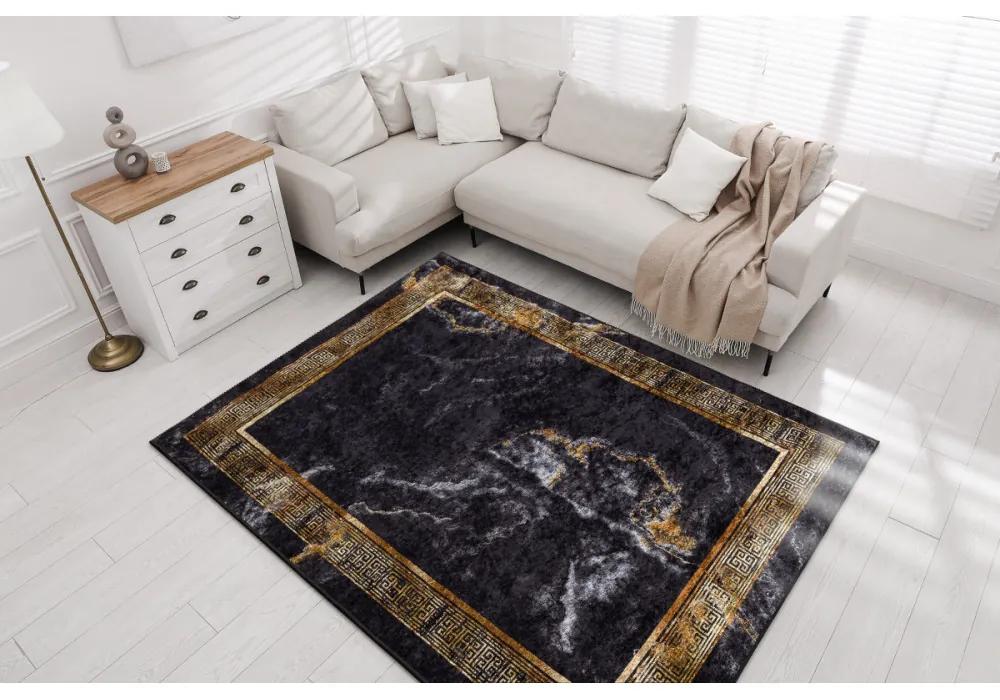 Kusový koberec Adoni černozlatý 120x170cm