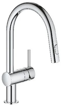 Grohe Minta - Dřezová baterie s výsuvnou sprškou, chrom 32321002