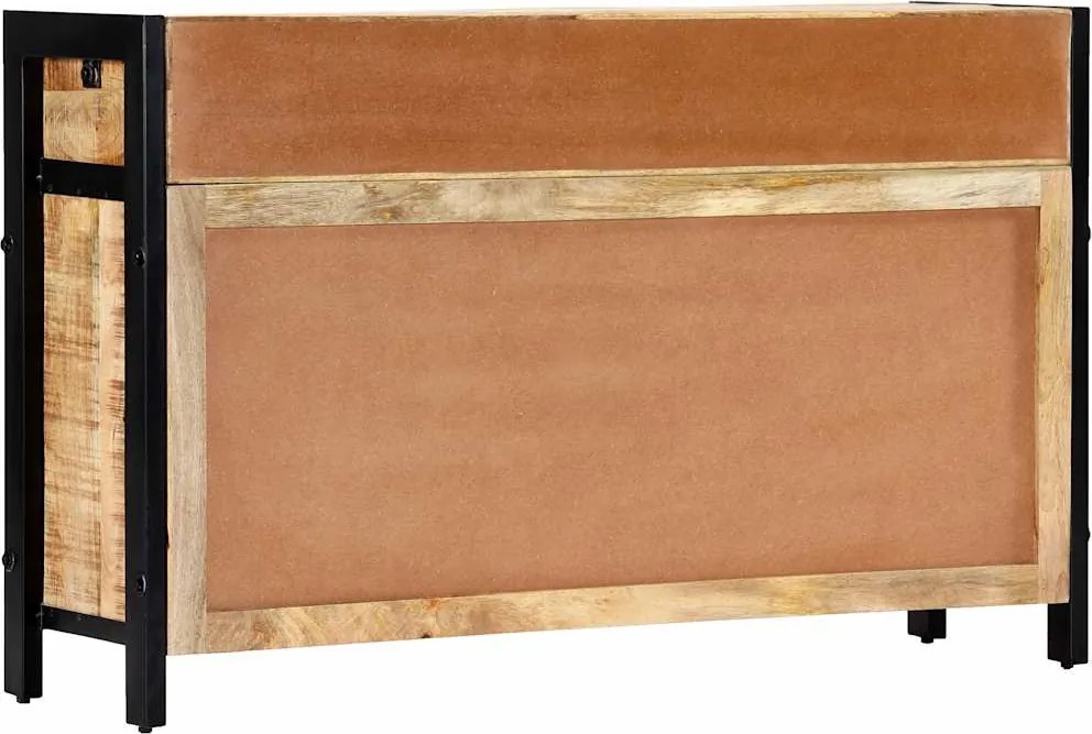 Příborník 120 x 35 x 76 cm masivní mangovníkové dřevo 247445