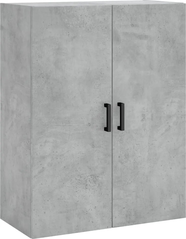 Skříň highboard betonově šedá 69,5x34x180 cm kompozitní dřevo 3195847