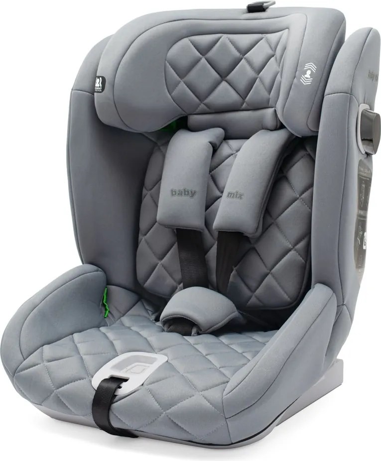 Autosedačka BABY MIX HERO PRO I-SIZE grey 2025