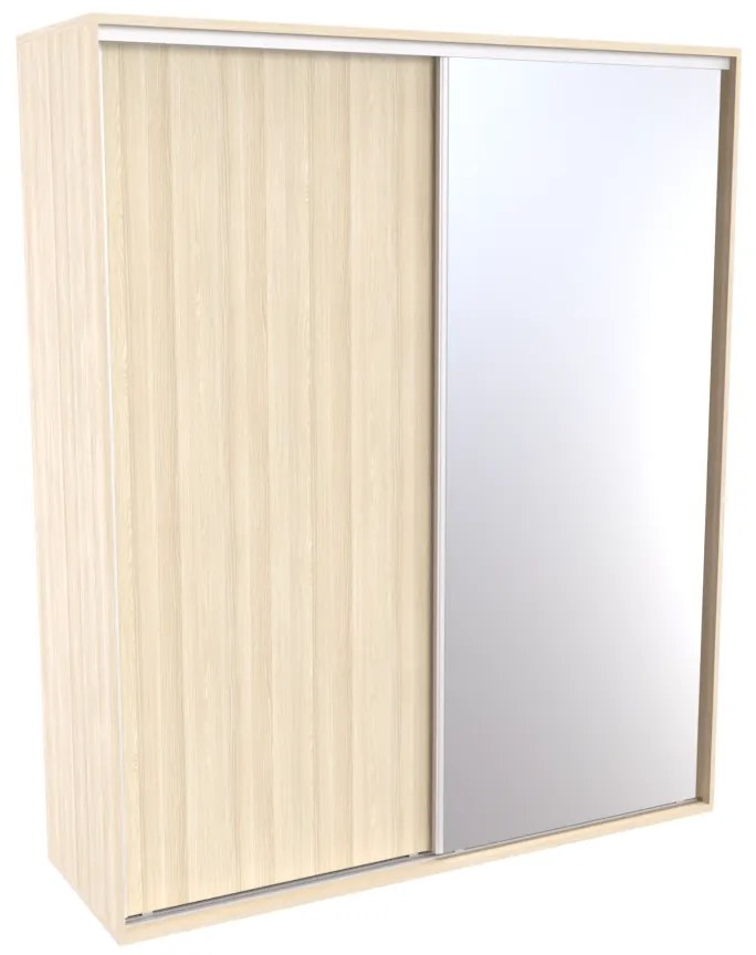 Šatní skříň FLEXI 2 se zrcadlem (na výběr více variant)