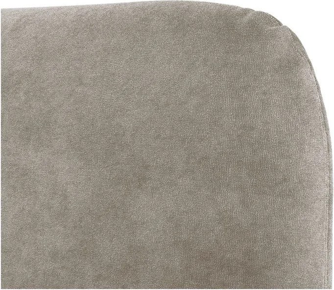 Béžová čalouněná dvoulůžková postel s roštem 180x200 cm Vera – Micadoni