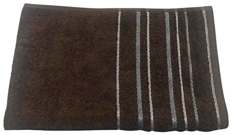 Praktik Ručník Zara 450g/m2 40x60 cm  Ručník Zara 40x60 cm tmavě hnědá