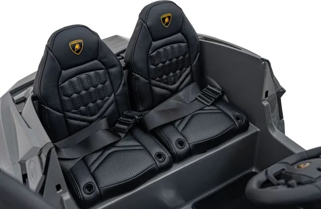 Elektrické autíčko Lamborghini Revuelto XL STRONG šedé