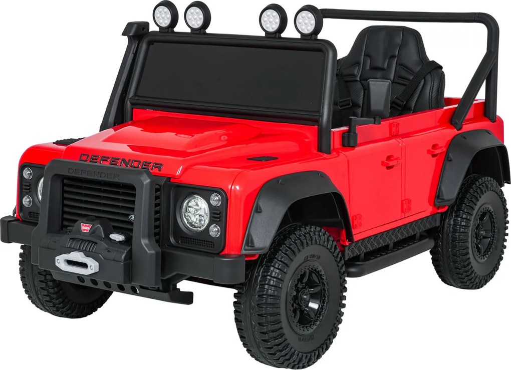 Ramiz Vozidlo Land Rover Defender 110 SVX Concept červené