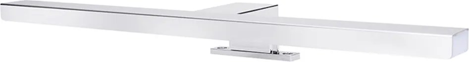 Mereo, Mereo Led koupelnové osvětlení nad zrcadlo, stříbrné, 40 cm, 7 W, 455 lm, 4000 K, IP44, 230 V, MER-CN700G40