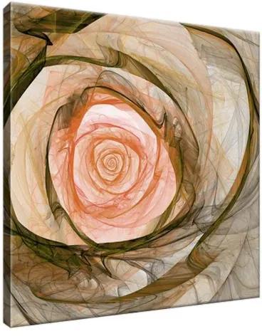 Tištěný obraz Nádherná růže fraktál 30x30cm 1481A_1AI