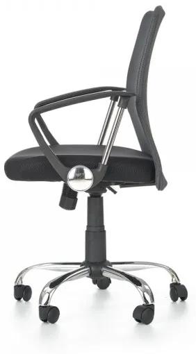 Kancelářská židle Tony, Šedá/černá