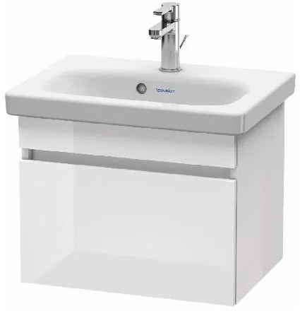 Duravit DuraStyle - Umyvadlová skříňka, 398x500x368 mm, 1 zásuvka, lesklá bílá DS630302222