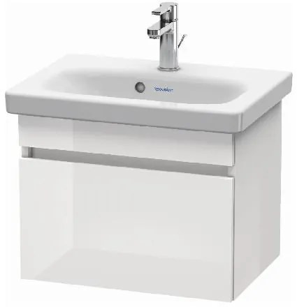 Duravit DuraStyle - Umyvadlová skříňka, 40x50x37 cm, 1 zásuvka, lesklá bílá DS630302222