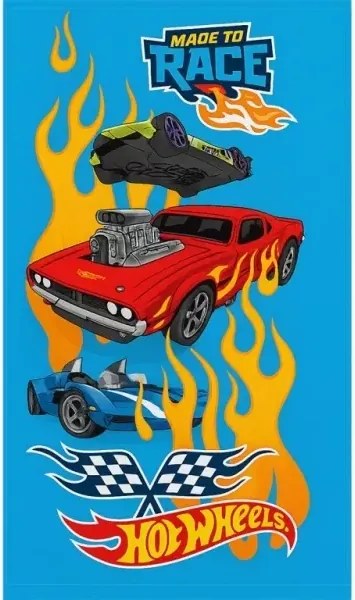 Carbotex Dětský froté ručník Hot Wheels Draci Silnic 30x50 cm