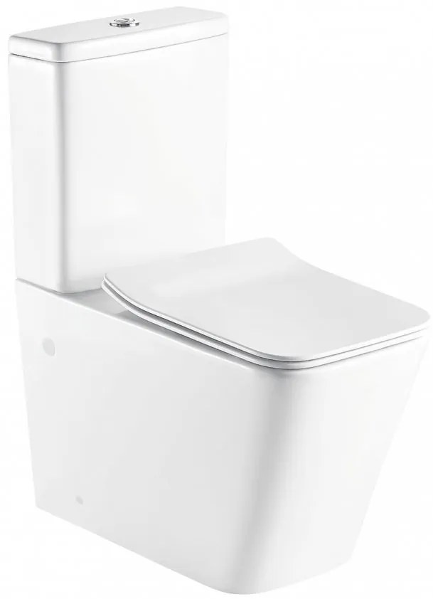 Olsen Spa Kombi WC ORLO RIMLESS se SLIM sedátkem Soft-close OLKLT2093A