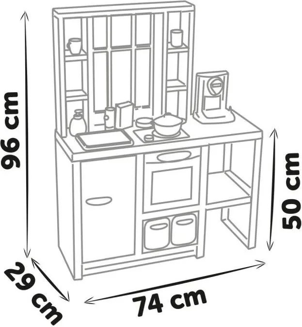 Dětská kuchyňka Smoby Loft  [6908928]
