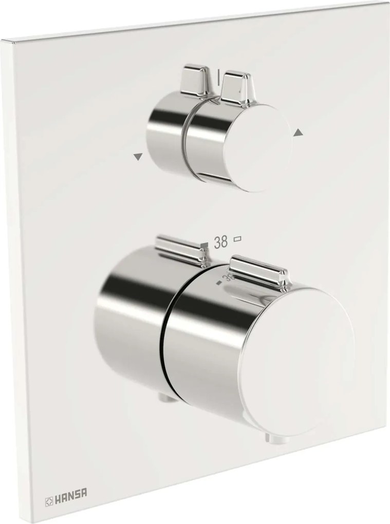 Hansa EasyTherm - Termostatická baterie pod omítku, pro 2 spotřebiče, chrom 81149262