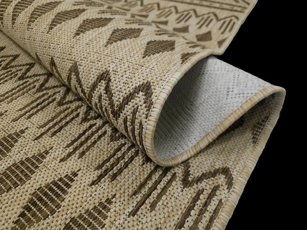 BE Koberec Eqos 0002 BEIGE - béžový obdélníkový Rozměr: 40x60 cm