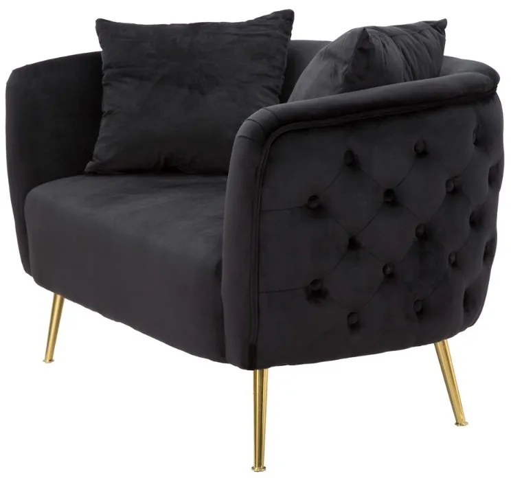 Designová pohovka Pahkakino 127 cm černá