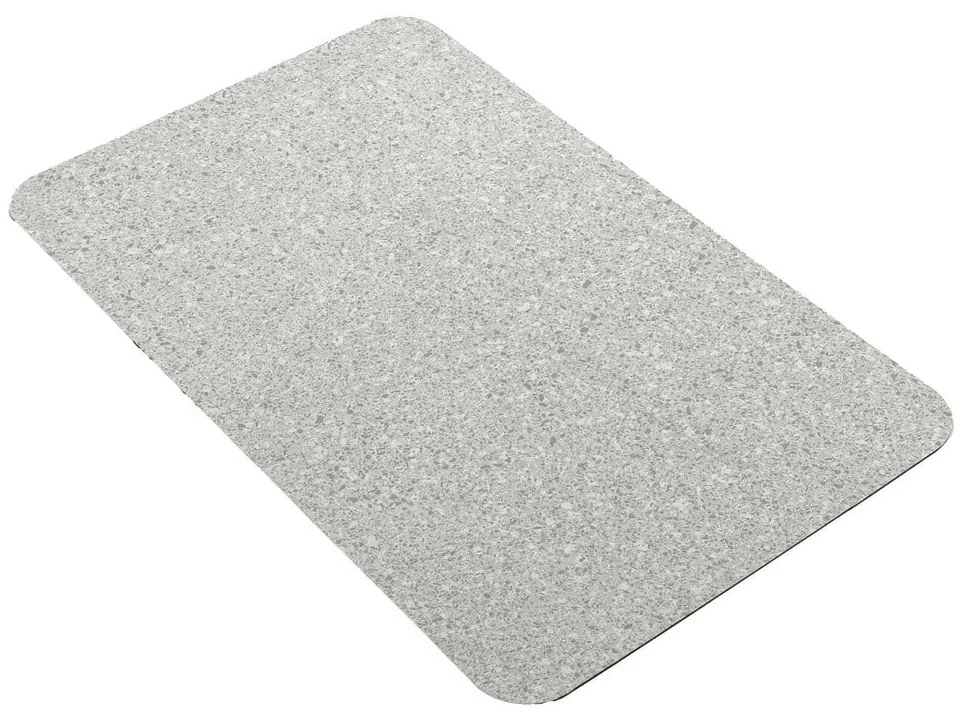 Šedá koupelnová předložka 50x80 cm Granite – douceur d'intérieur