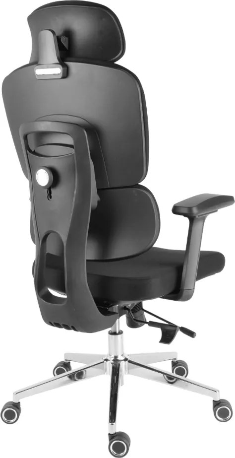 Kancelářská ergonomická židle Neoseat ROBIN — černá, nosnost 150 kg
